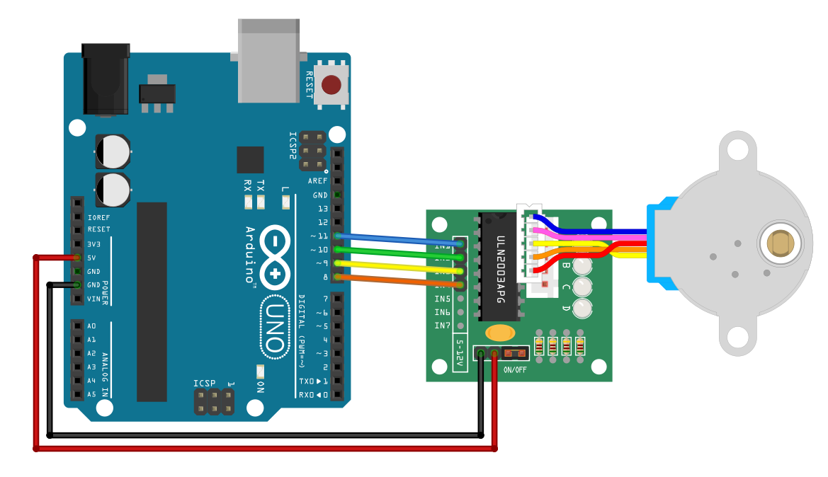 How to Use 28byj48 Stepper Motor with Arduino : - Arduino Expert