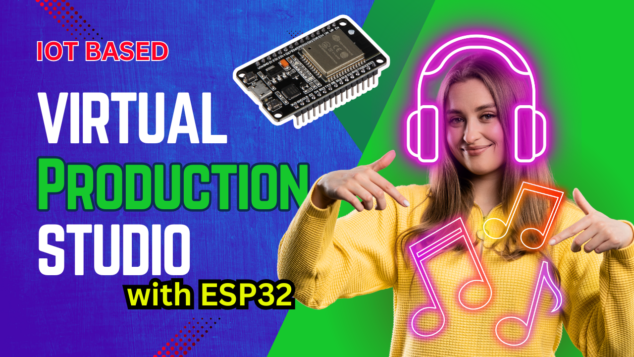 Virtual Production Studio IoT Cameras Control - Arduino Expert