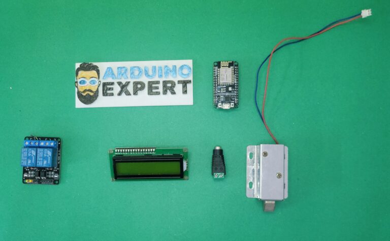 IoT Smart Door Lock Using ESP32, Solenoid Lock & Blynk App | IoT ...