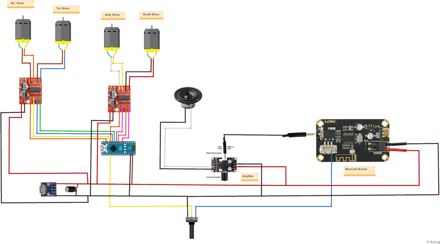 Billy Bass with Arduino – Smart Animatronic Singing Fish Project ...