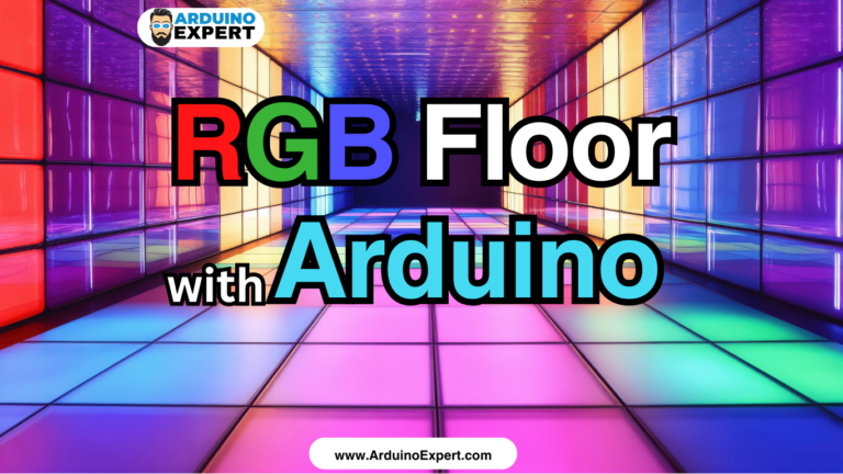 Smart RGB LED Lighting Floor Tiles Using Arduino and WS2812B LED Strips ...