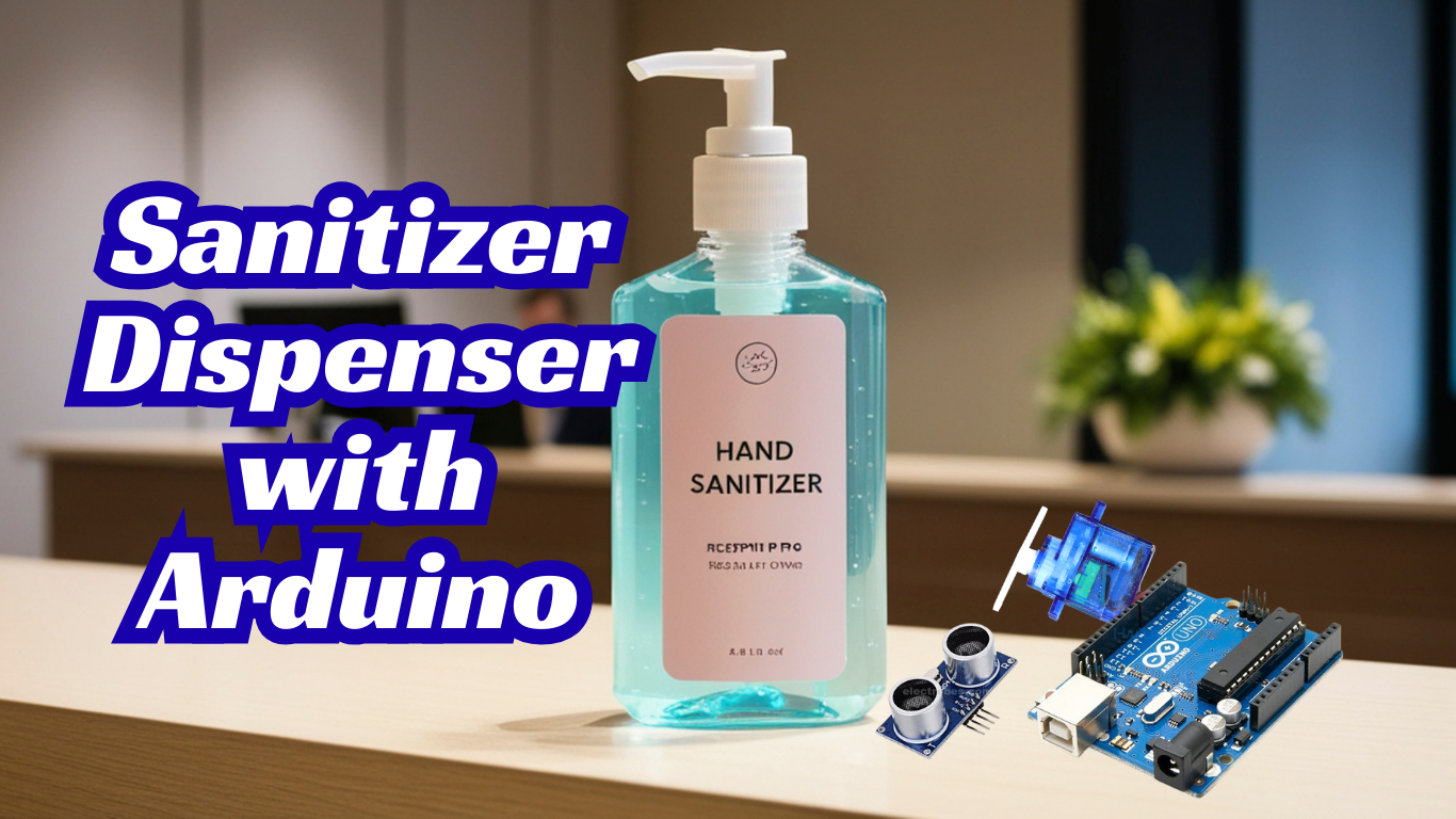 Smart Sanitizer Dispenser Using Arduino – Touchless, Safe & Fully ...